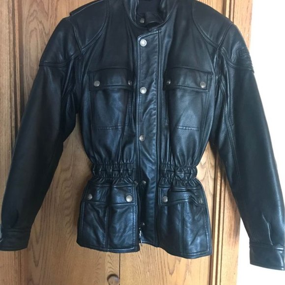 First Gear | Other | Ladies First Gear Leather Motorcycle Jacket | Poshmark